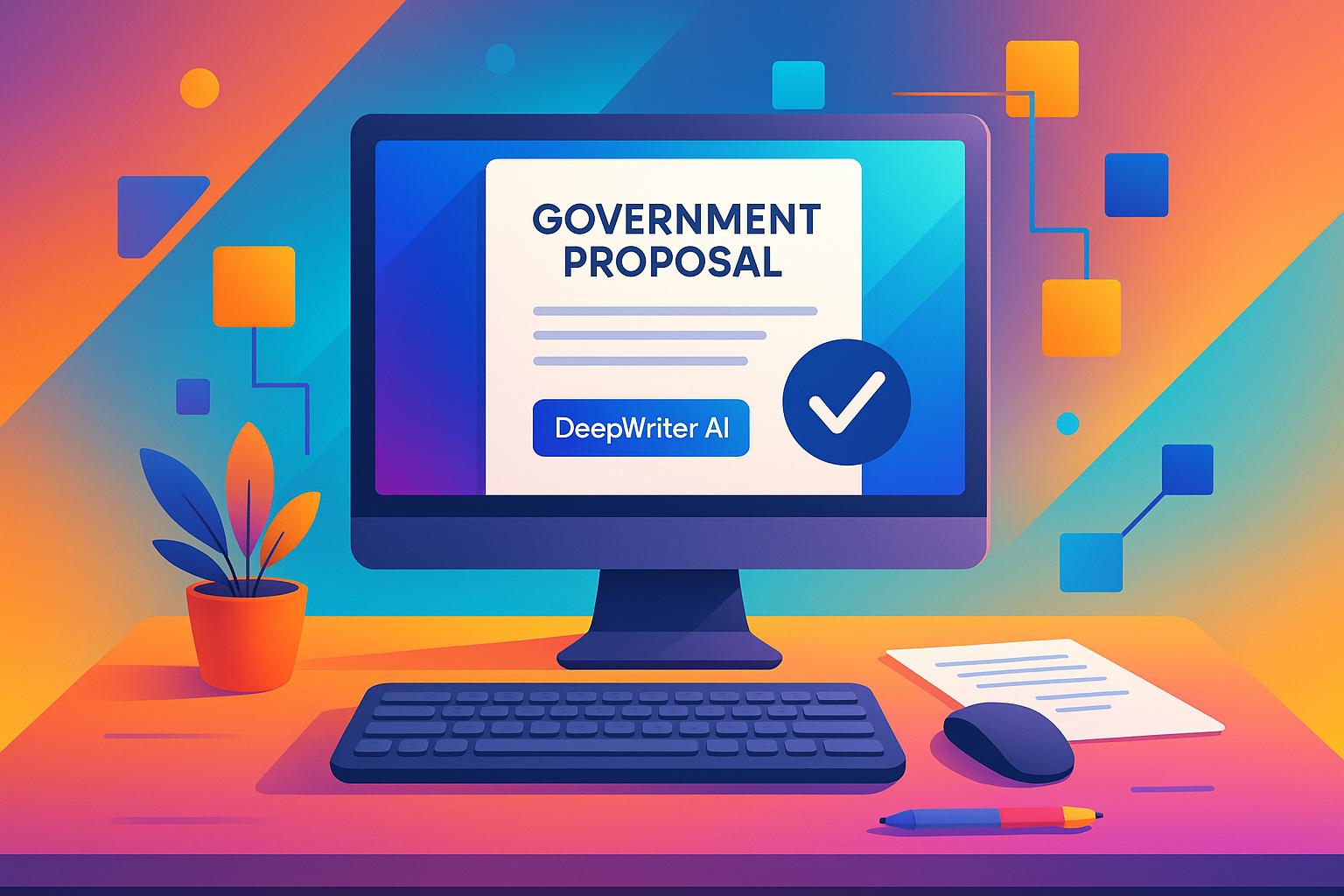 How to Write Government Proposals with DeepWriter AI